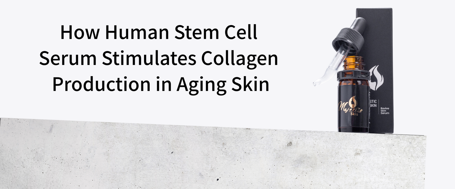 Human Stem Cell Serum for Collagen Production | Japanese Anti-Aging Solution – Majestic Cosme