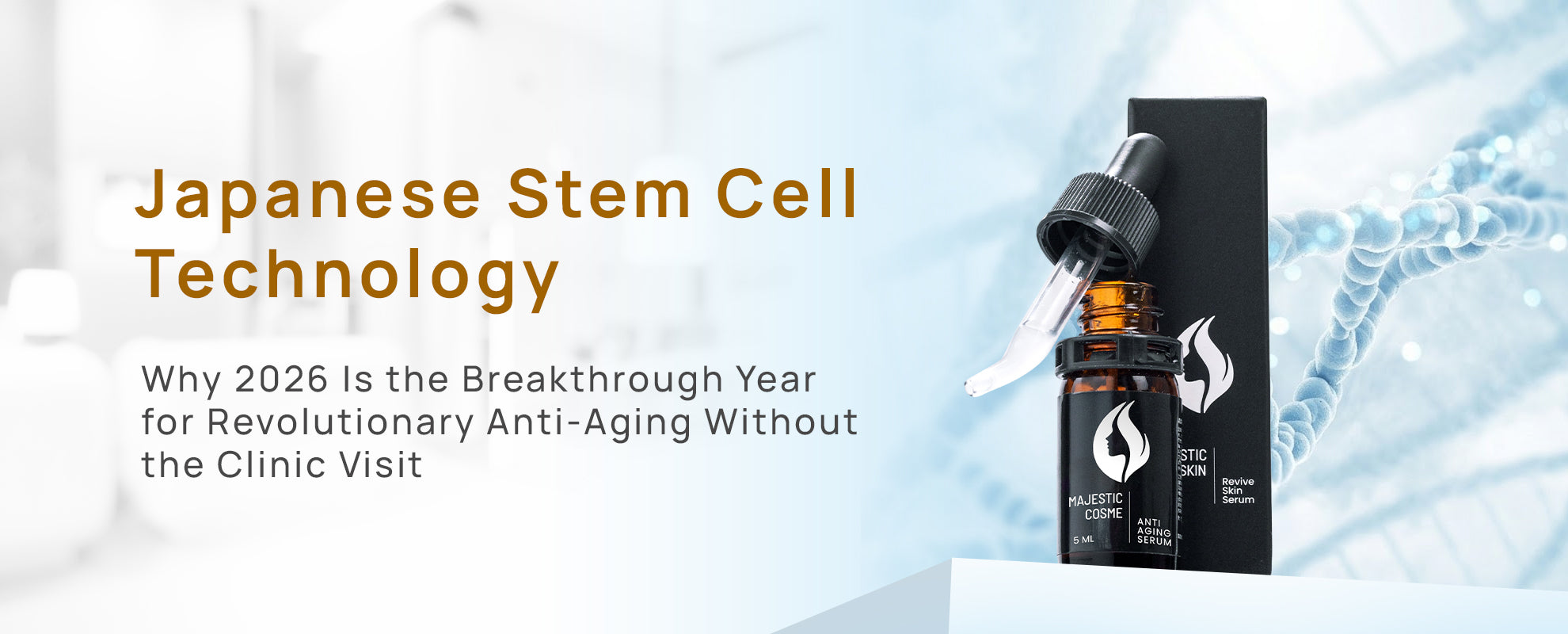 Japanese Stem Cell Technology 2026 | Majestic Skin – Majestic Cosme